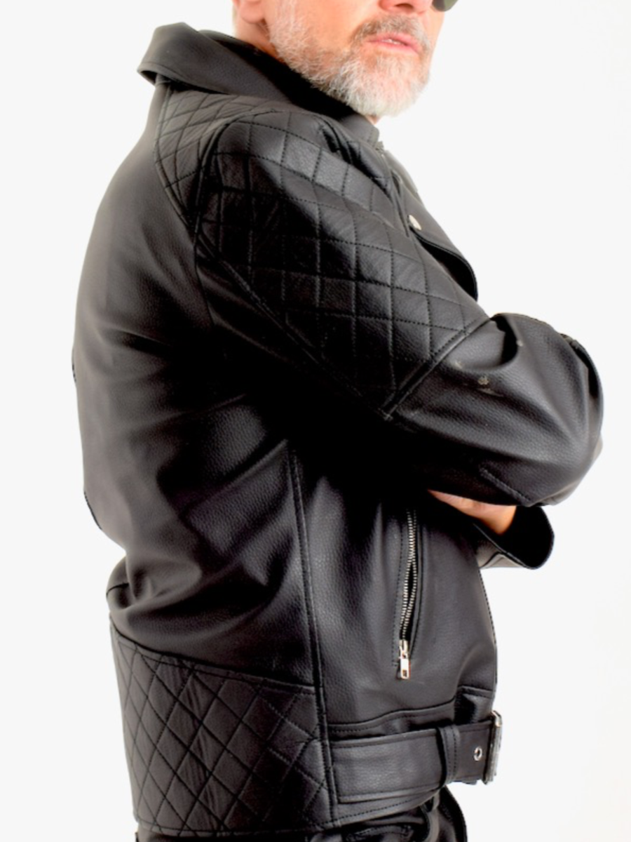 BLUF® Jacket with Quilting (lower back) – Spitfire Leather