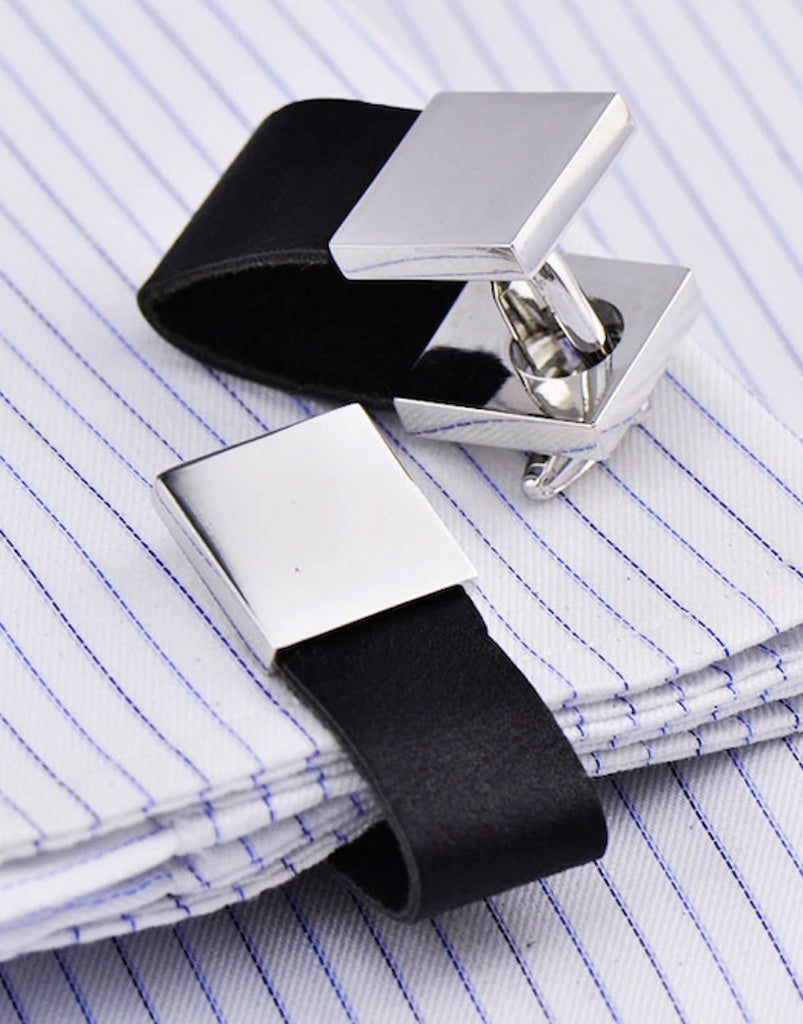 Leather Cufflinks – Spitfire Leather