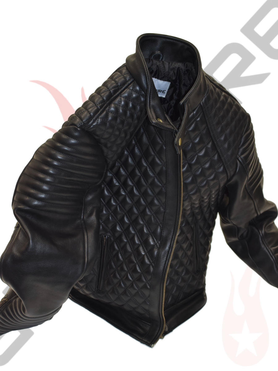 Quilted BlufⓇ Jacket – Spitfire Leather